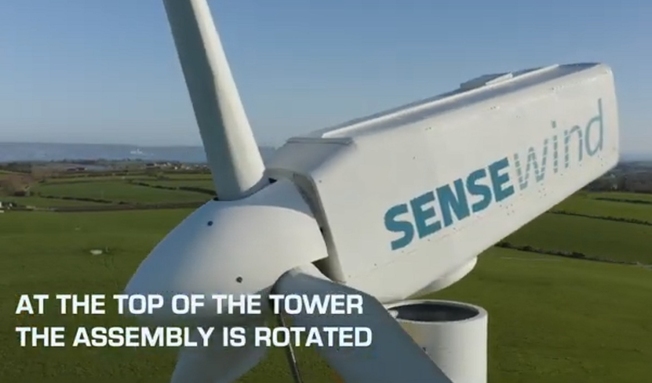 Aerotrope | Sensewind structures design for self-erecting nacelle